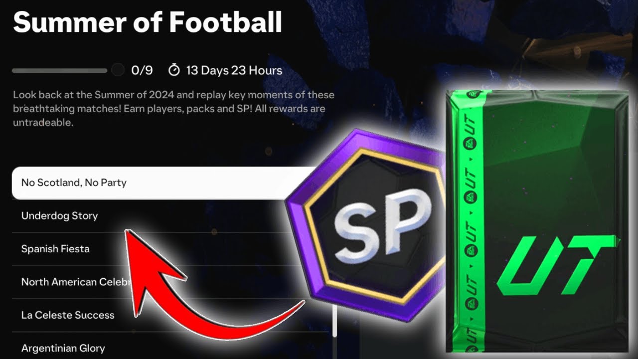 How to Complete Summer of Football Objectives FAST! ⚡ Squad Builder ...