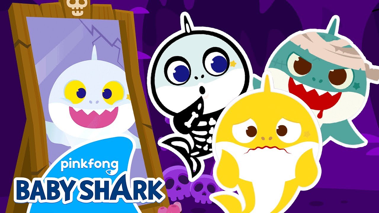 Baby Shark Becomes a Monster! | +Compilation | Halloween Songs ...