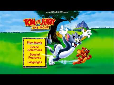 Tom and Jerry The Movie US DVD Menu Walkthrough