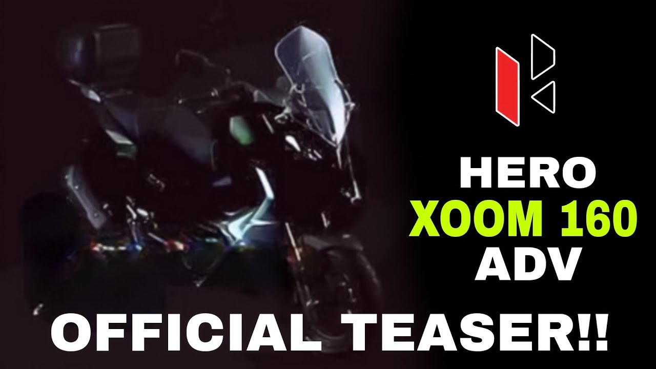 HERO XOOM 160 ADV OFFICIAL TEASER REVEALED | HERO XOOM 160 ADV | HERO ...