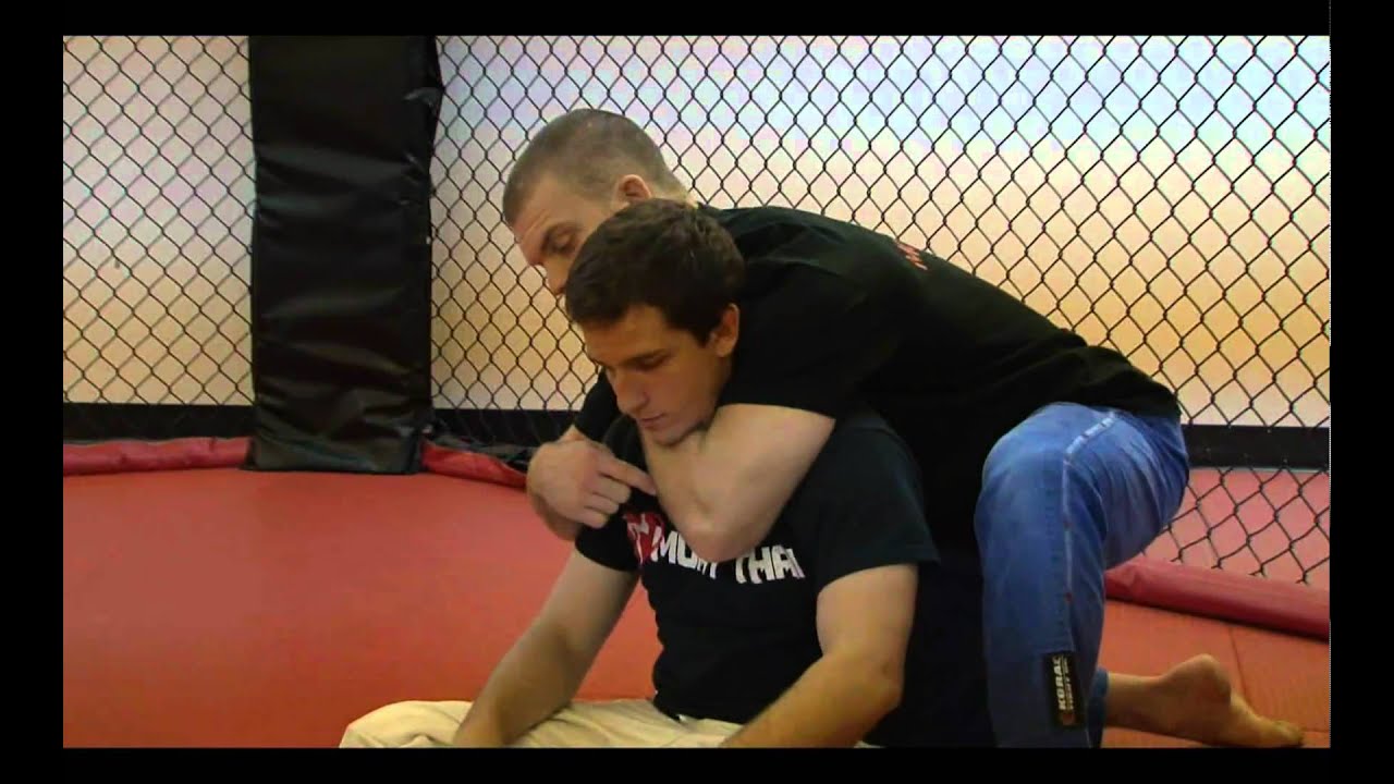 How to Rear Naked Choke- Gracie Jiu Jitsu technique Ottawa Canada - YouTube
