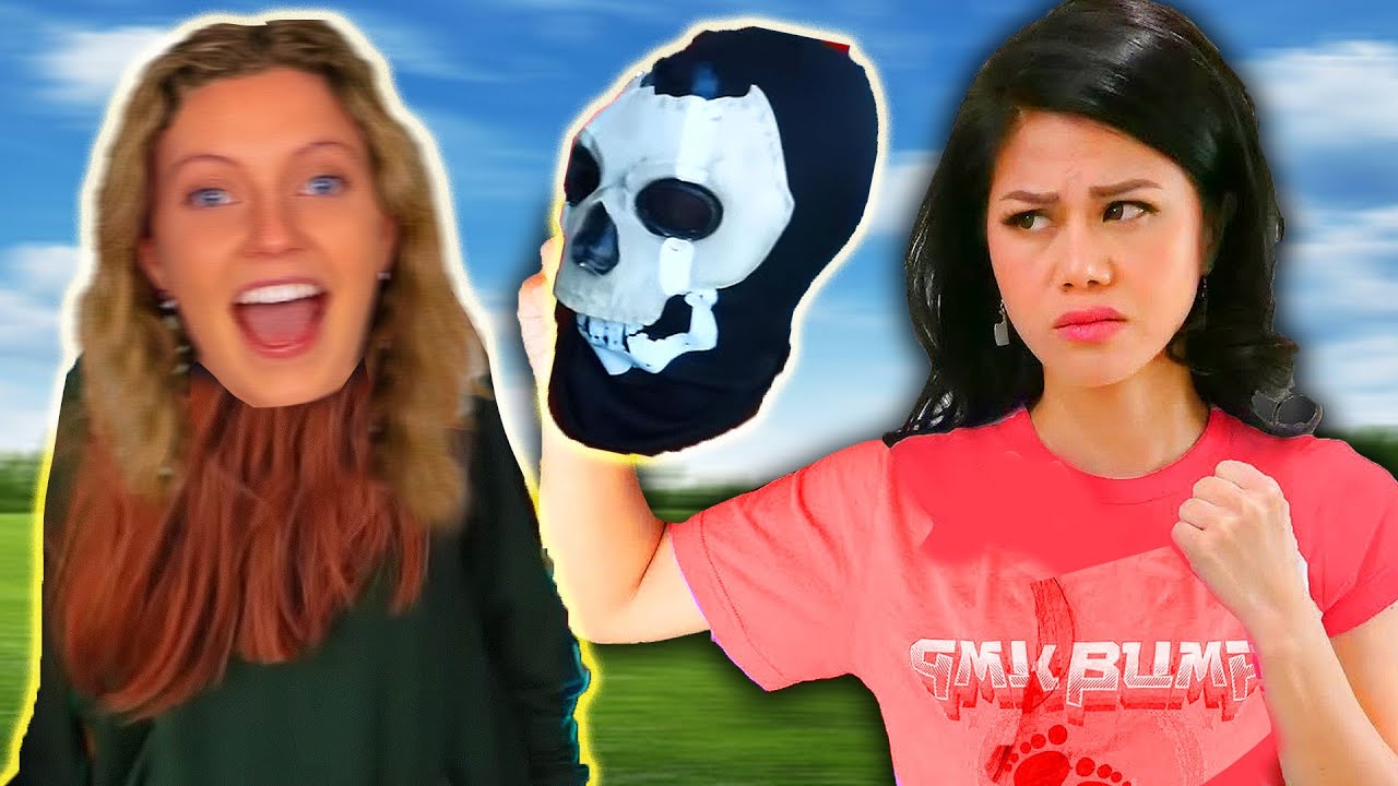 UNMASKED EVIL GIRL SCATTERED SKULL!! 😱 (Chad Wild Clay Spy Ninjas Vy ...