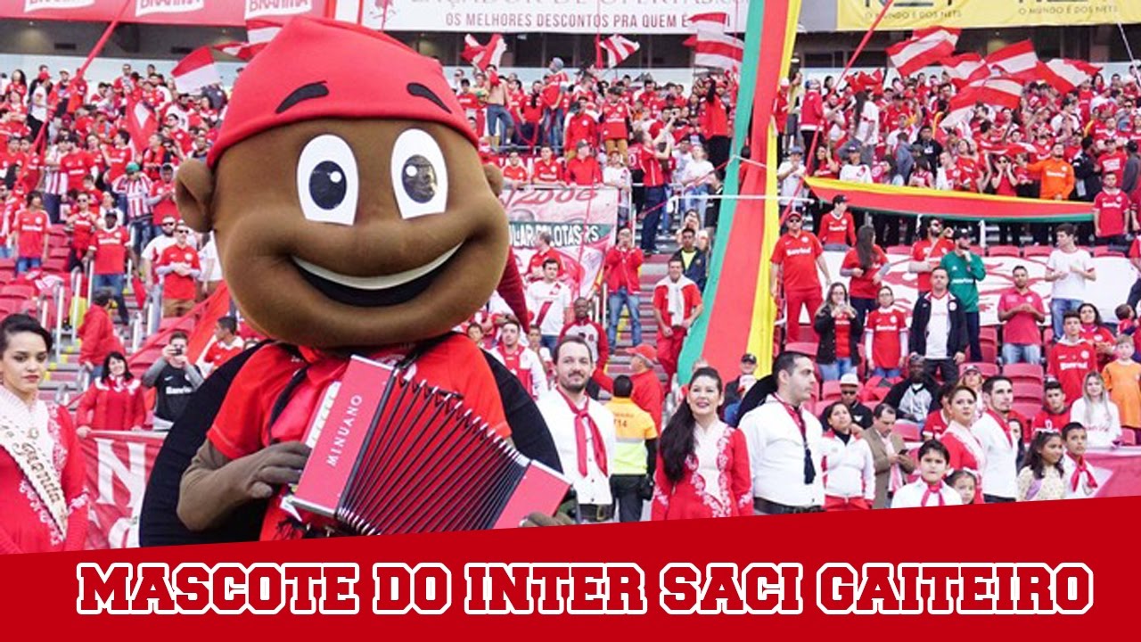 Mascote do Internacional Saci | LOJA DO MASCOTE - YouTube