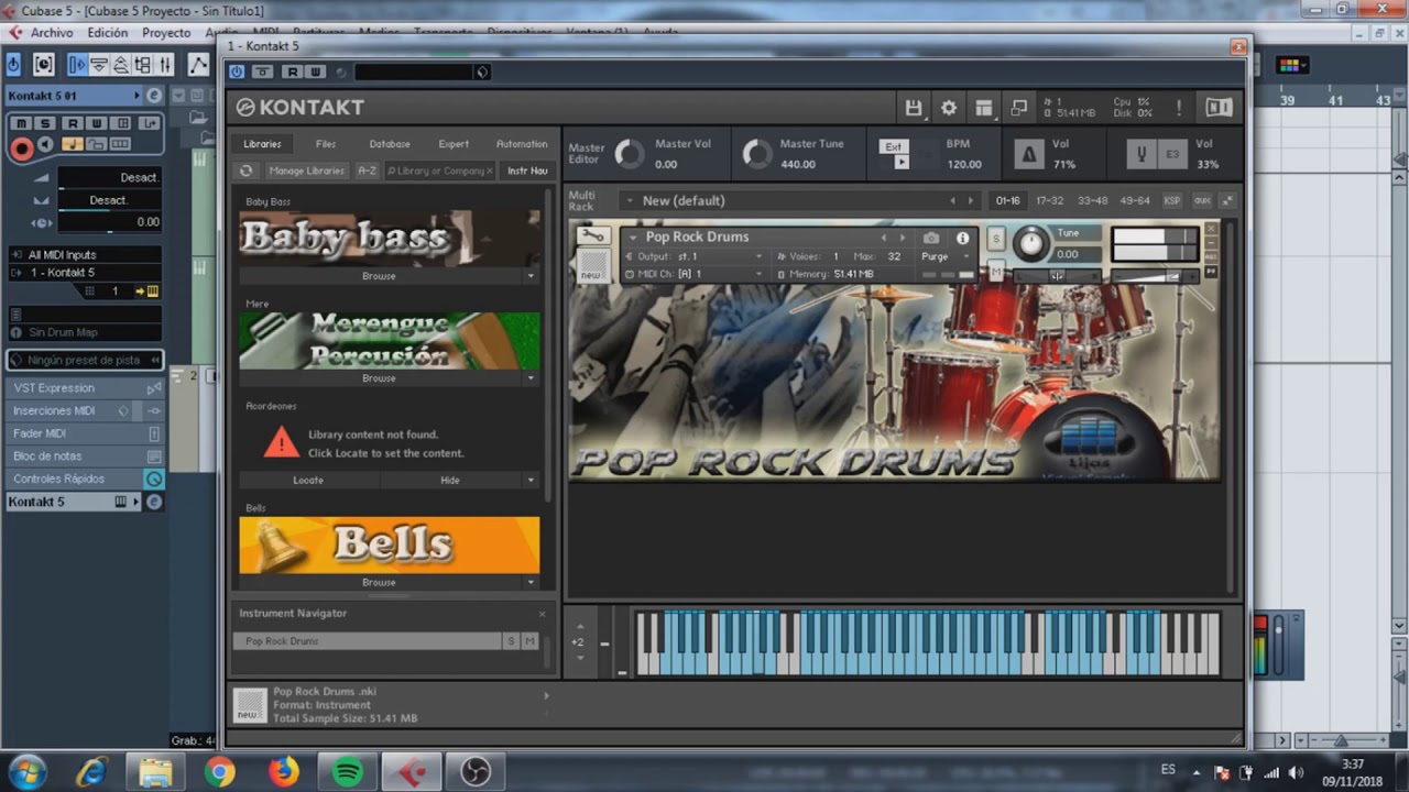 Pop Rock Drums Loops Kontakt 5.8.0 GRATIS - YouTube