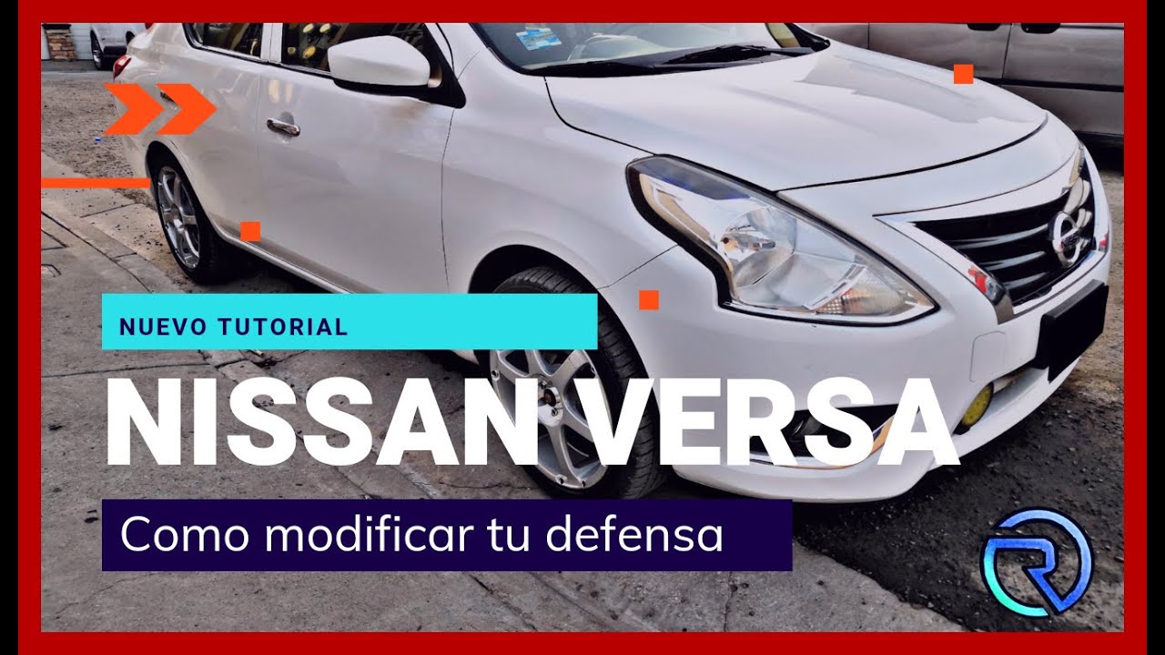 Como INSTALAR MALLA METLICA en defensa / NISSAN VERSA - YouTube
