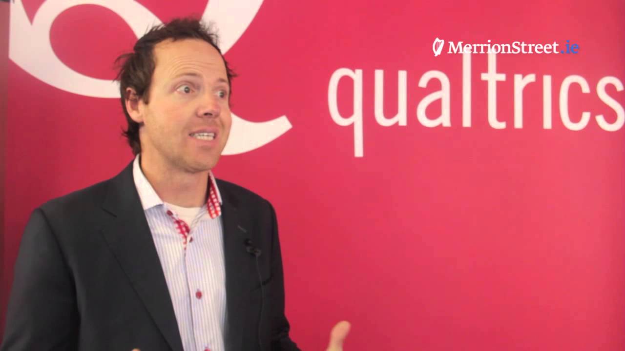 Qualtrics announces 150 jobs at opening of European HQ in Dublin - YouTube