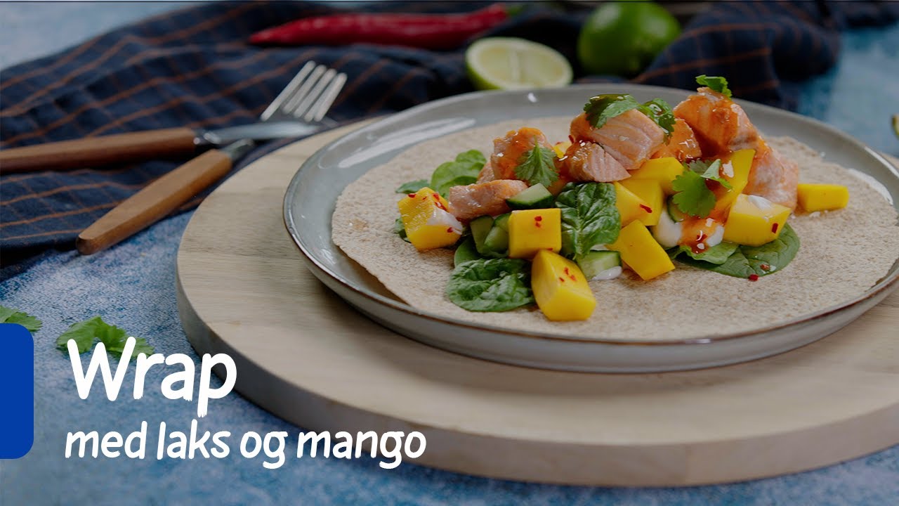 Wrap med laks og mango | Middag på 15 min | REMA 1000 - YouTube