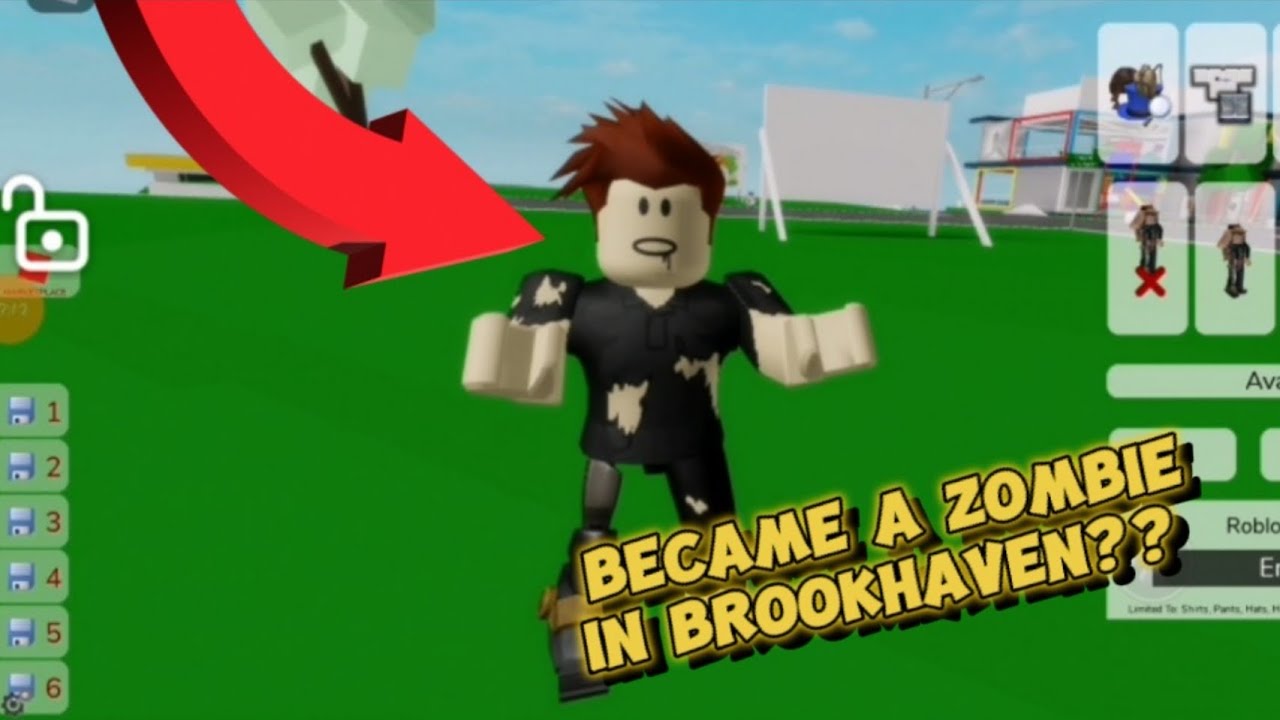 HOW TO BECAME A ZOMBIE IN BROOKHAVEN! - YouTube