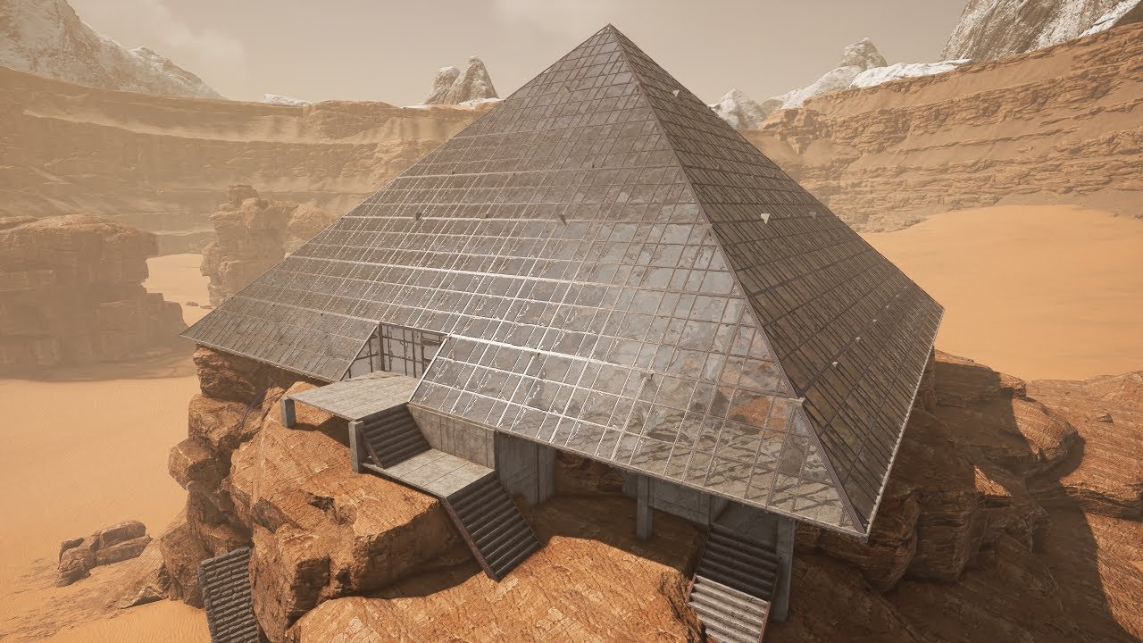 Oasis Glass Pyramid - YouTube