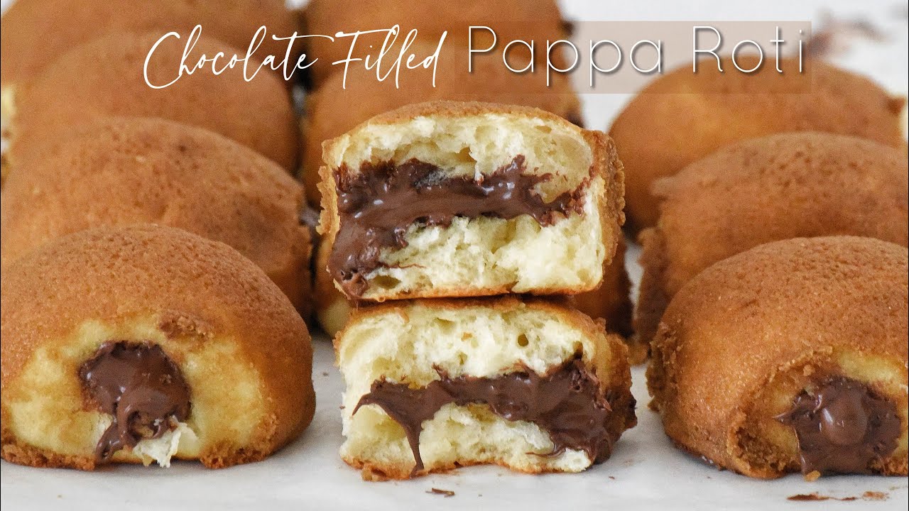 Chocolate Filled Pappa Roti - YouTube
