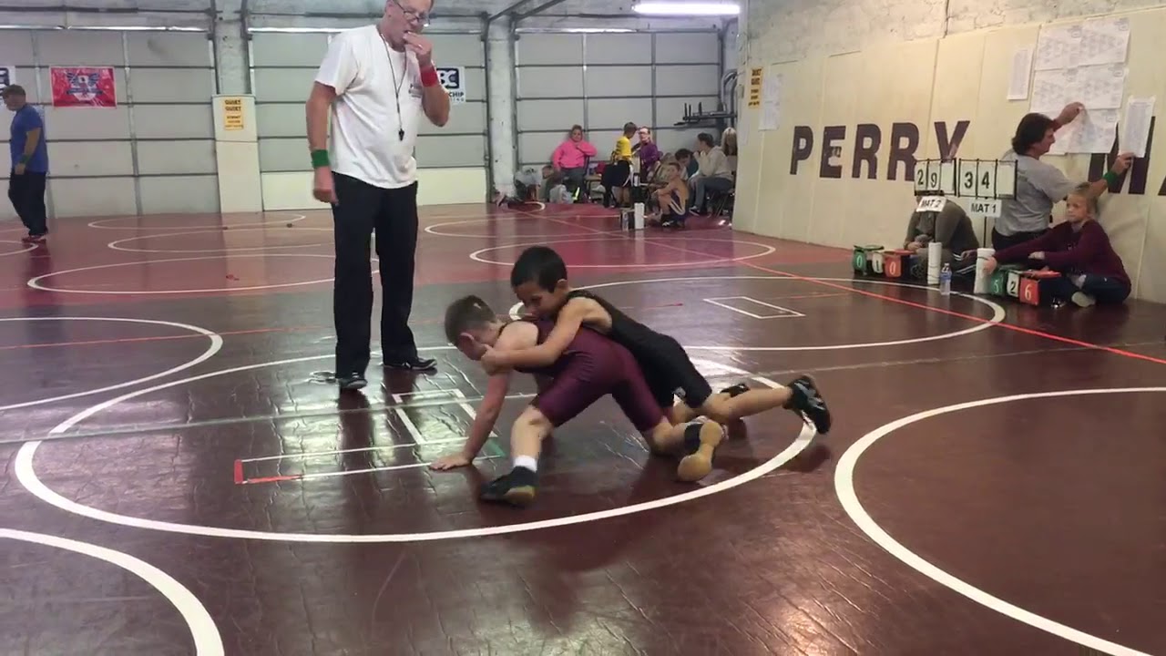 Jett Kennedy - Perry - 12/3/17 - Match 4 Kaden Frost Rd 2 - YouTube