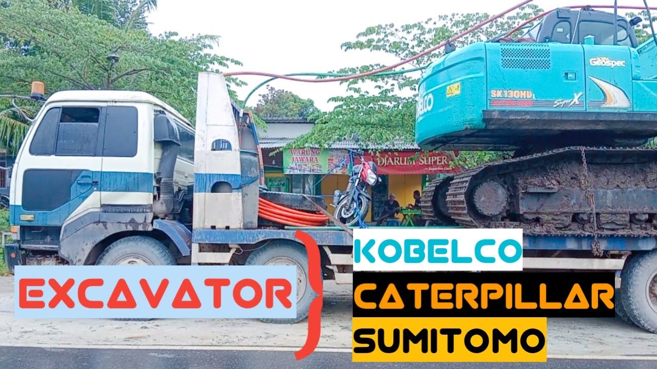 Kompilasi Mobilisasi Excavator Masa Kini - YouTube