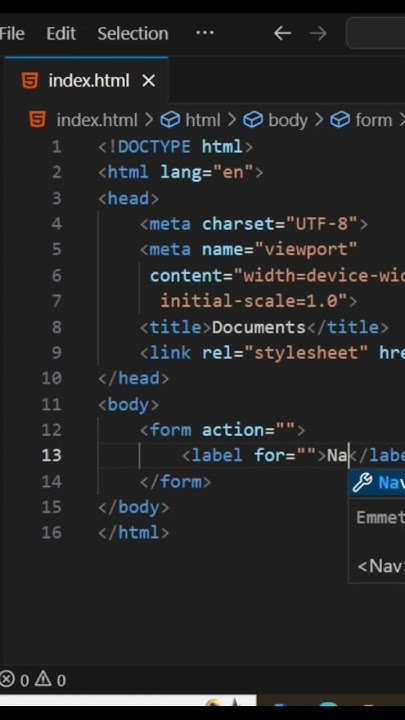 Form & Input Tags In HTML || Complete HTML Course For Beginner #14 # ...