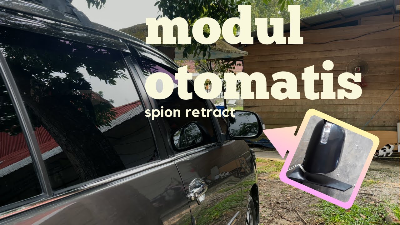 Pasang Modul Spion Retract Innova Otomatis - YouTube