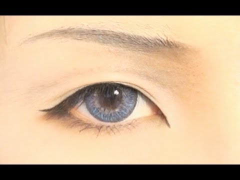 Tutorial : Anime Eye Makeup 24 - YouTube