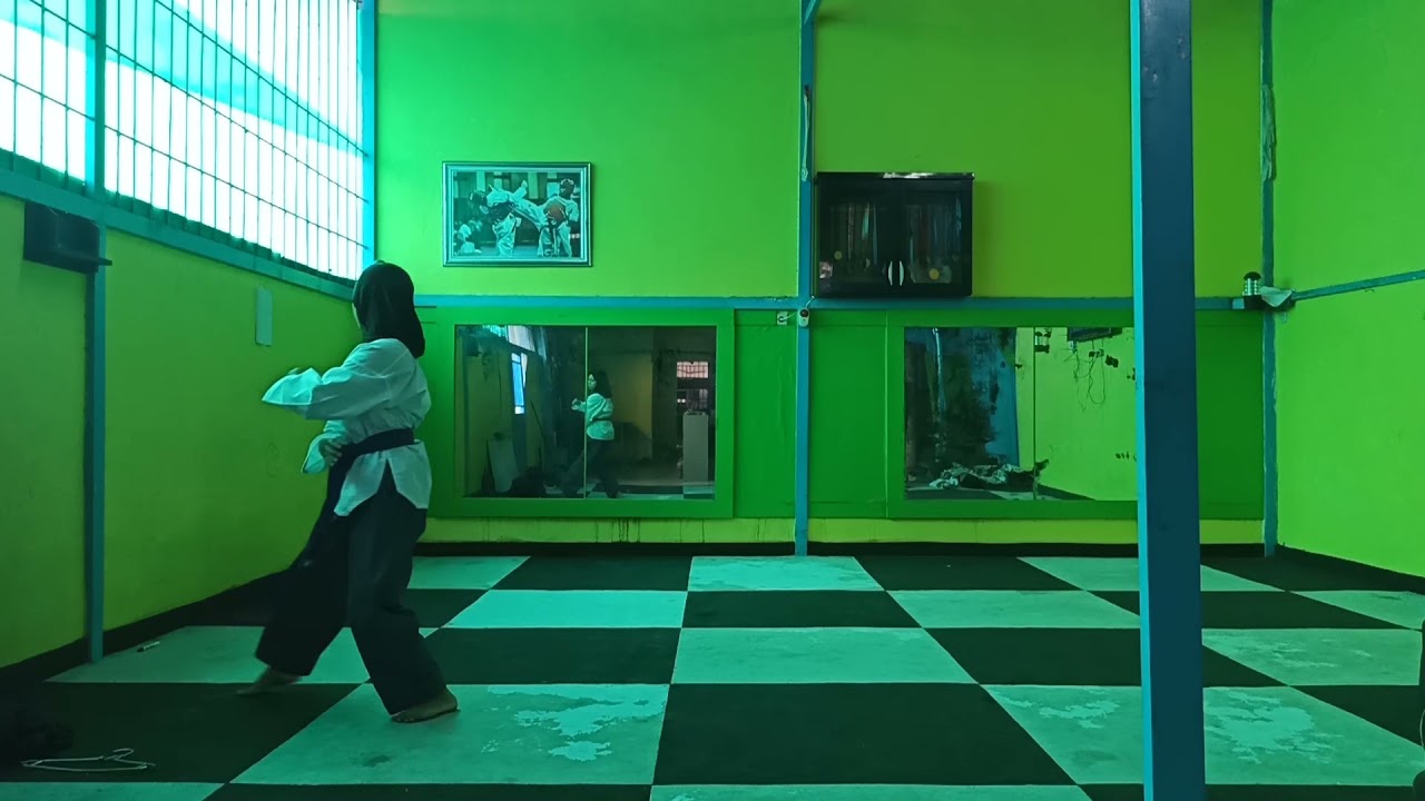 PAPUA OPEN 2021, BAIQ LULU'IL MANSYURO, TRC NTB, INDIVIDUAL POOMSAE ...