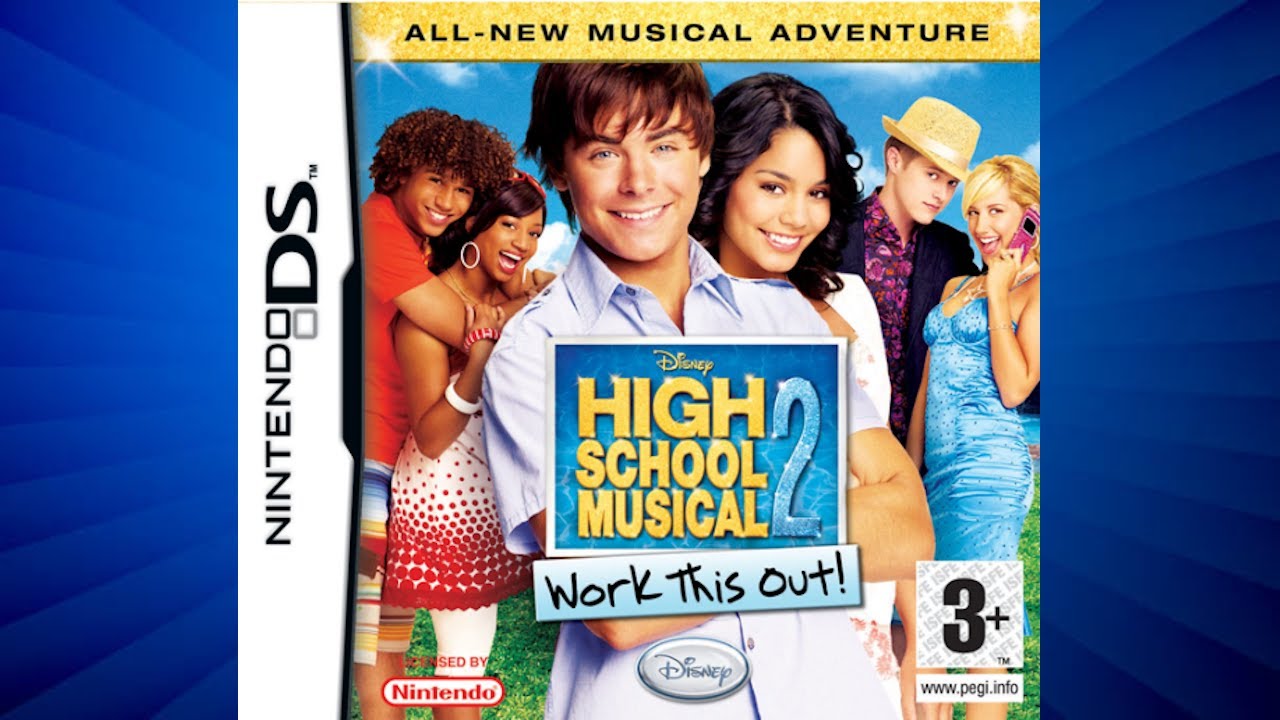 🔑Disney High School Musical 2: Work This Out! | Full Game Walkthrough ...
