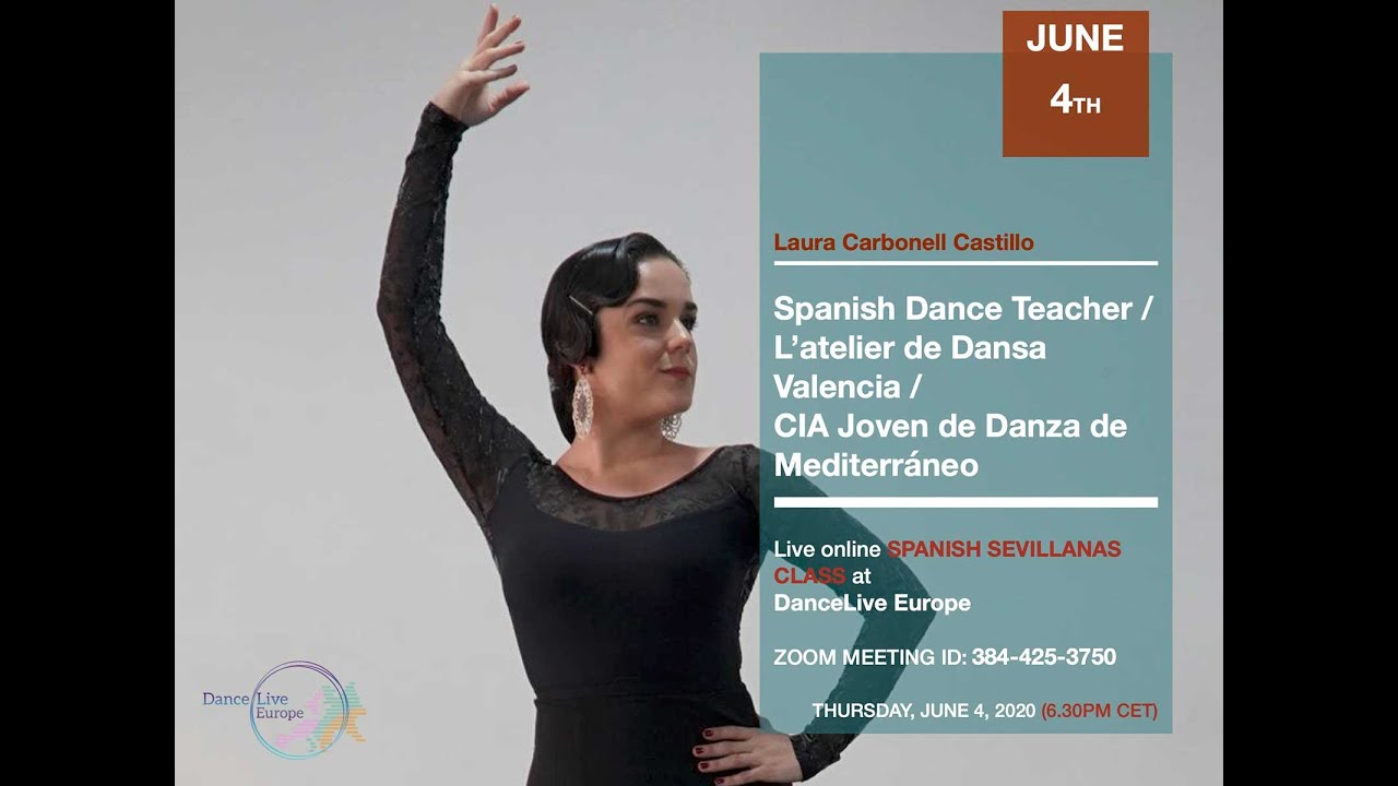 SPANISH SEVILLANAS CLASS with LAURA CARBONELL CASTILLO - YouTube