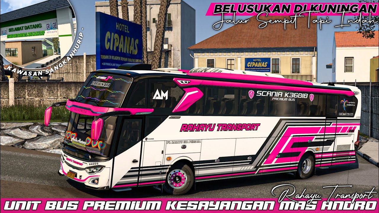 Rahayu Transport "Andromeda" Belusukan ke Sangkanhurip | ETS 2 ...