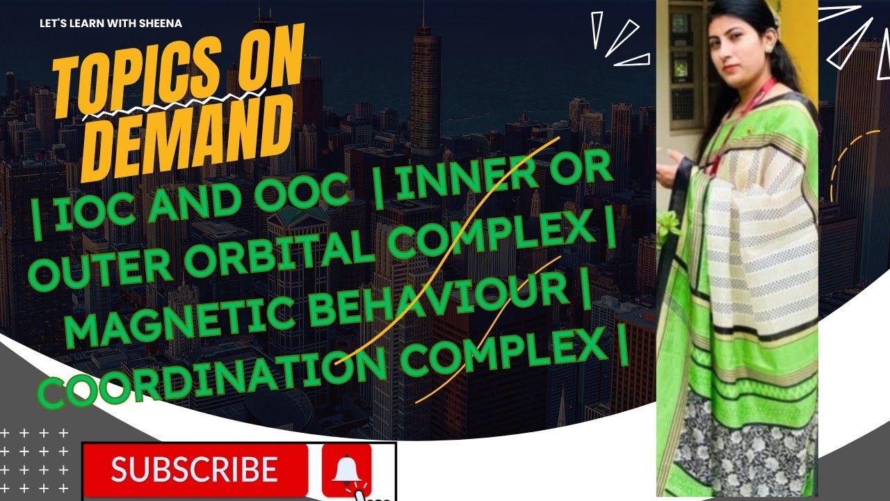 IOC & OOC | inner and outer orbital complex | Magnetic Behaviour ...