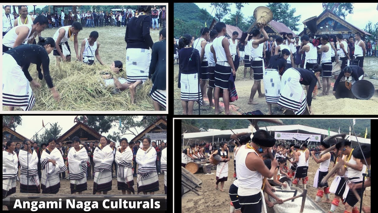 Angami Naga Culturals at Angami Youth Organization - YouTube