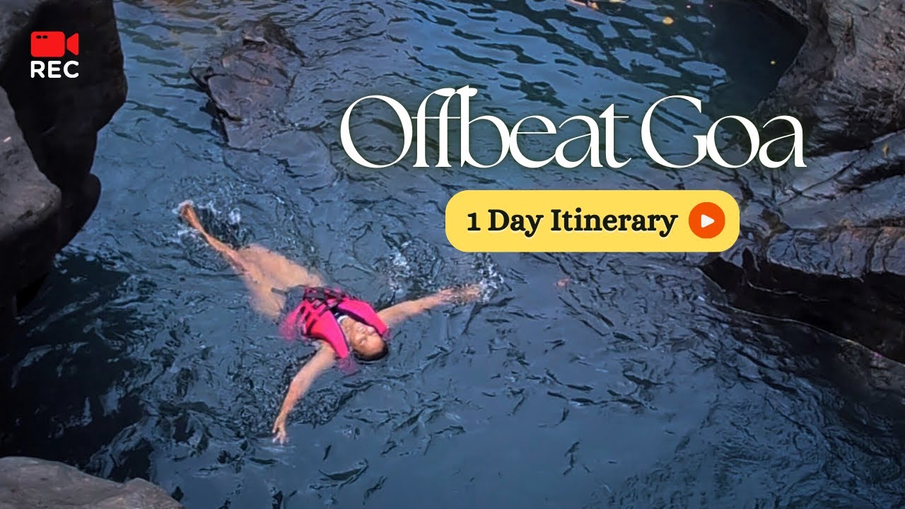Offbeat Goa Episode 3: Hidden Waterfalls, Trekking, & Local Food in 🌴 ...