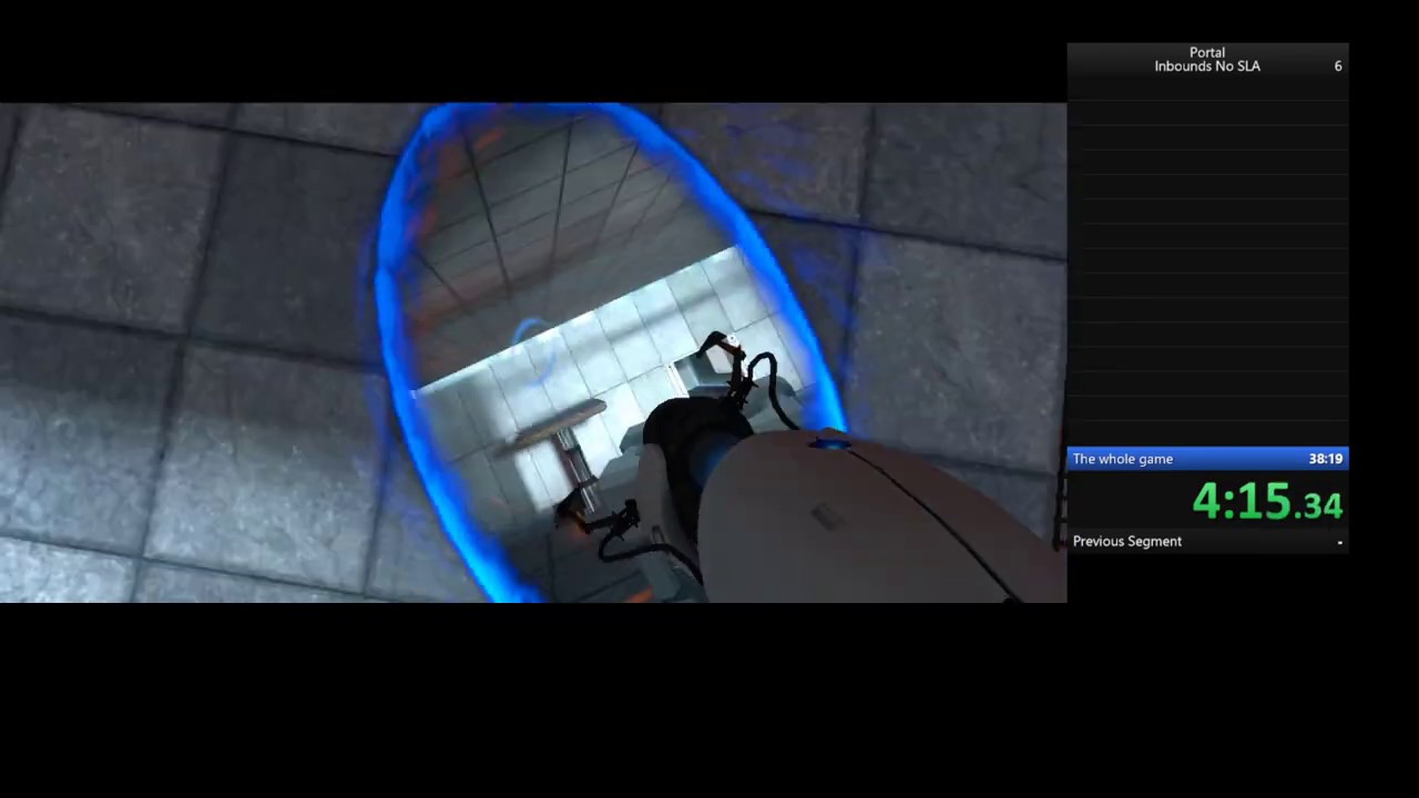 My Portal speedrun - YouTube