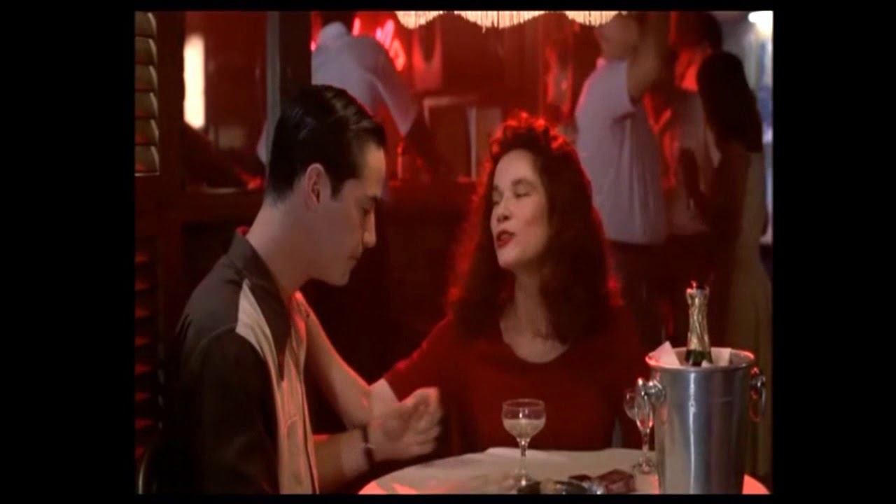 Barbara Hershey & Keanu Reeves - Dancing Scenes - YouTube