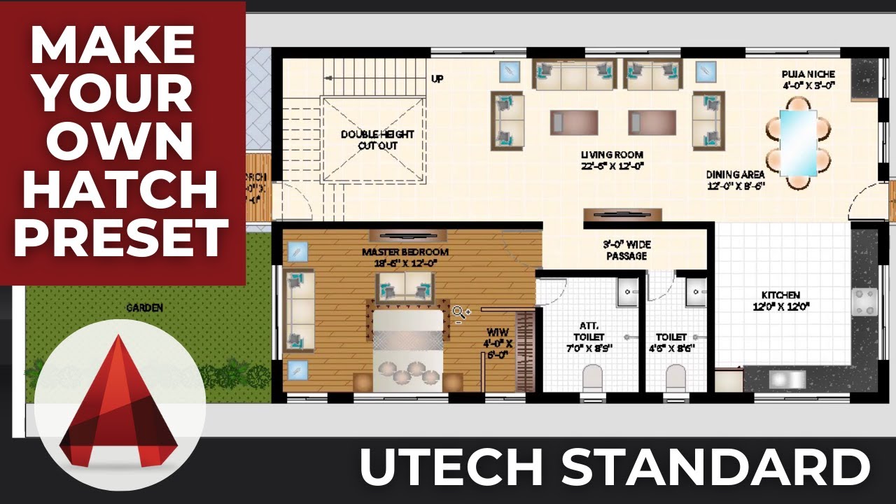 Mastering AutoCAD: Create a Floor Hatch Preset in Minutes | Utec ...