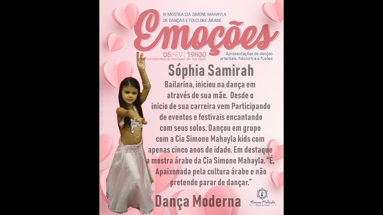 IX Mostra da Cia Simone Mahayla de danças- Sophia Samirah - YouTube