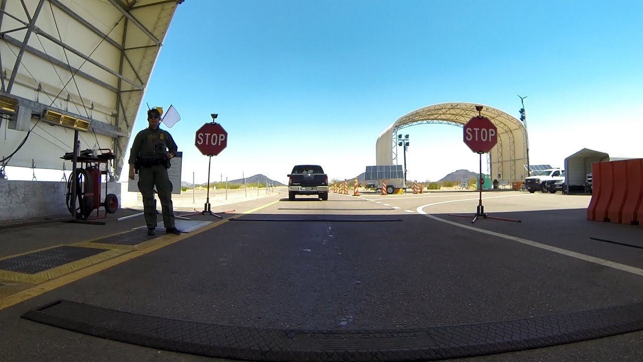 Immigration Stop on AZ-85 with US Border Patrol, Ajo to Gila Bend ...