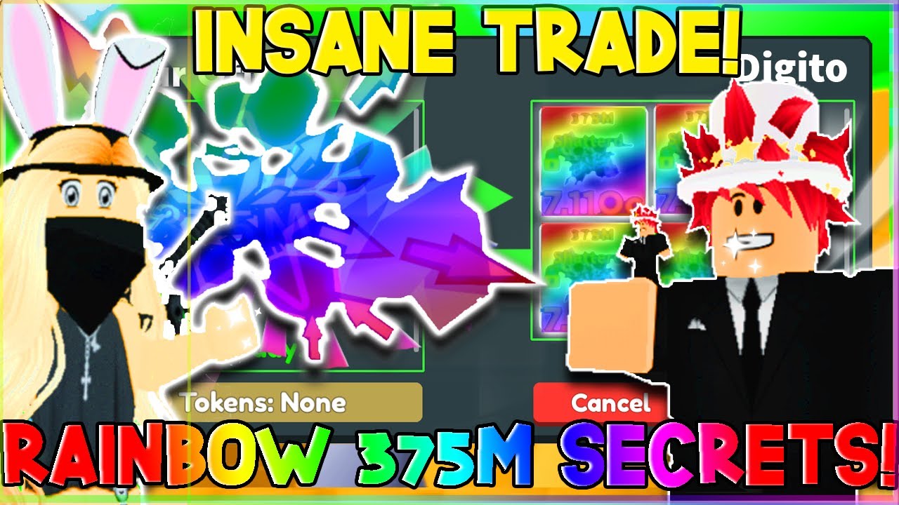Traded DIGITO & Got First RAINBOW 375M Secret Pet! FAMOUS YOUTUBER ...