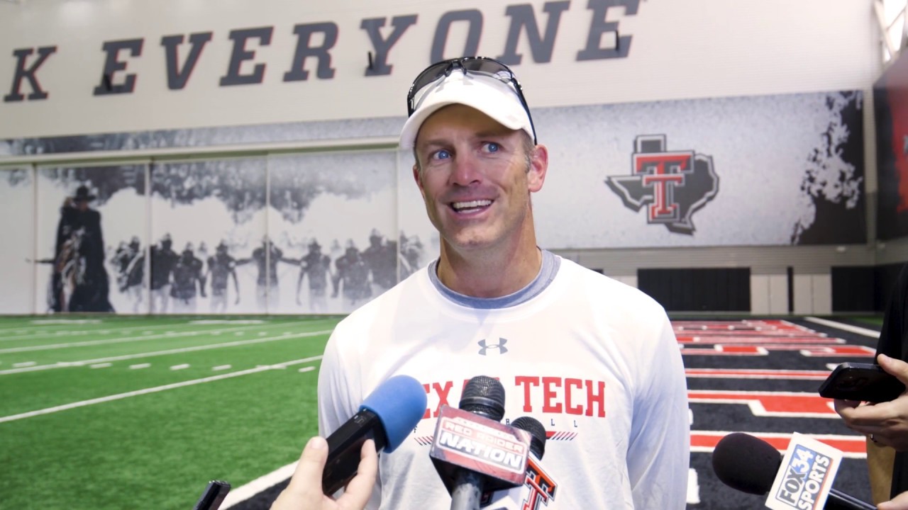 Texas Tech Football Training Camp Availability: Matt Wells (Aug. 12 ...