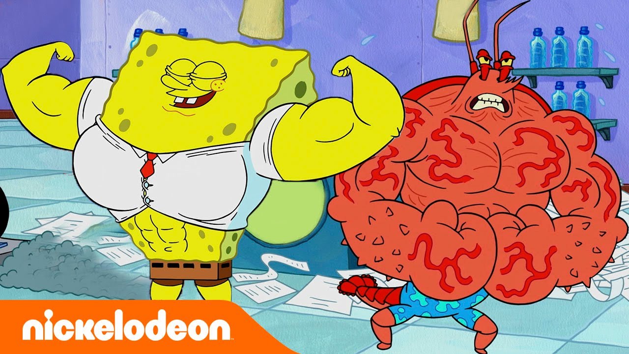 SpongeBob Schwammkopf | SpongeBob wird richtig fit! | Nickelodeon - YouTube