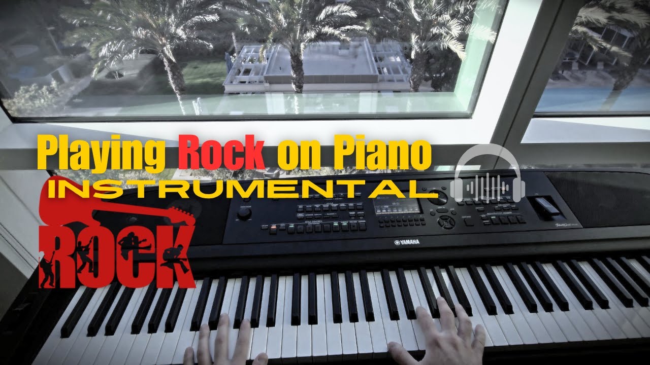 Playing Rock on the Digital Piano, does it sound like a Rock Guitar ...
