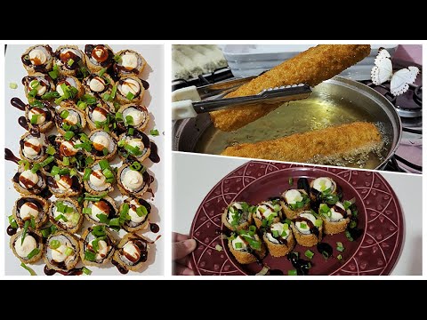 HOT ROLL FEITO em CASA com DUPLO EMPANADO