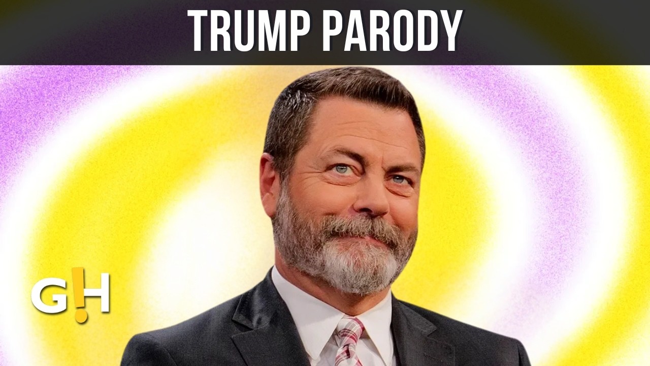 Nick Offerman Takes Aim at Trump in Hilarious Kamala Song Parody ...