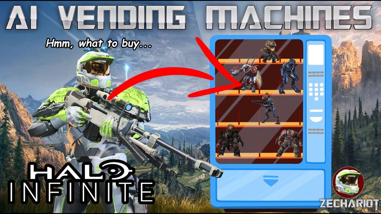 AI Vending Machine (AI Shop) | Halo Infinite Forge Tutorial - YouTube