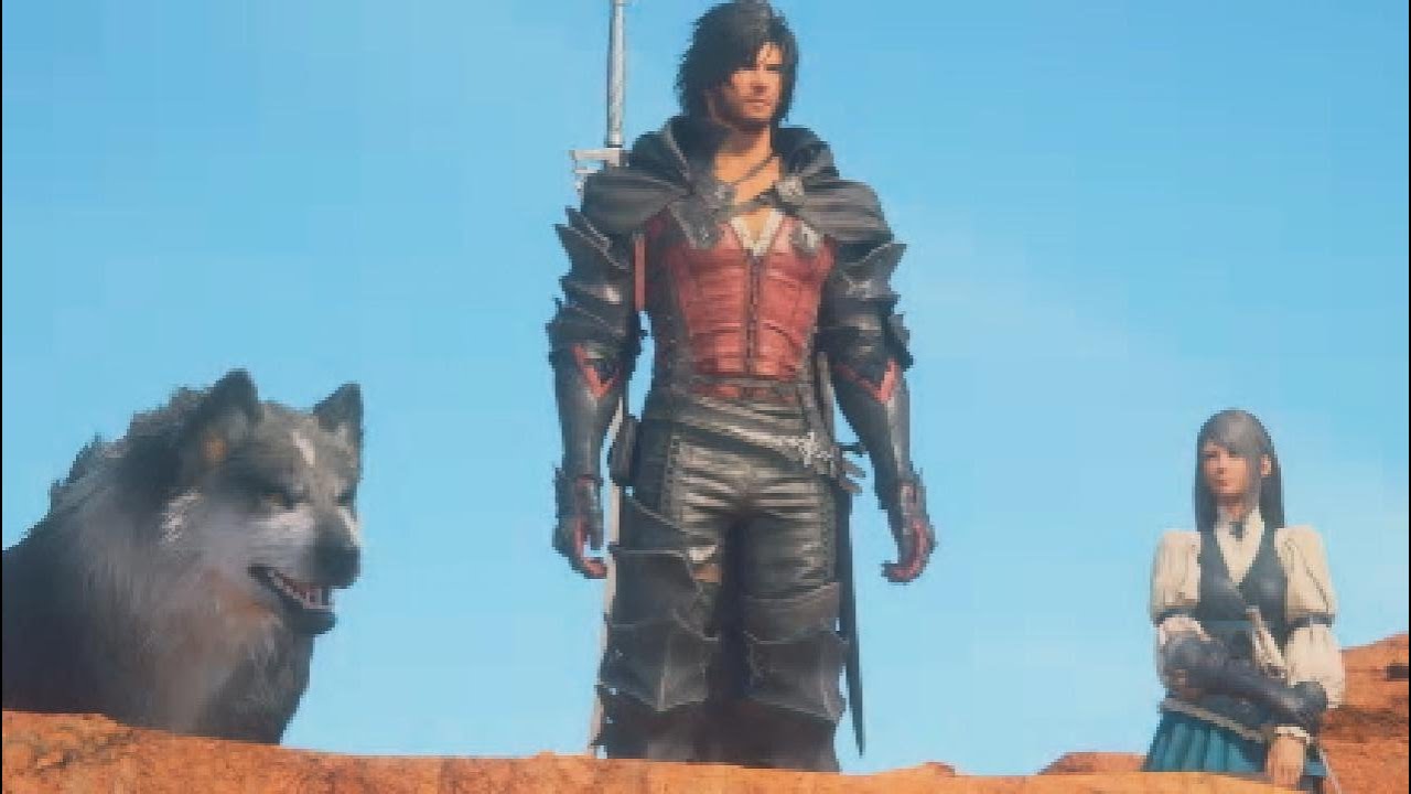 FINAL FANTASY XVI - JILL Can't Hide How Much she Admire CLIVE - 4K ...