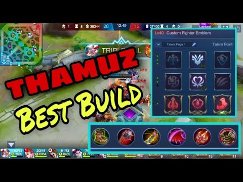 THAMUZ [ best build || impressive fighter || 1vs3 || MVP ] - YouTube