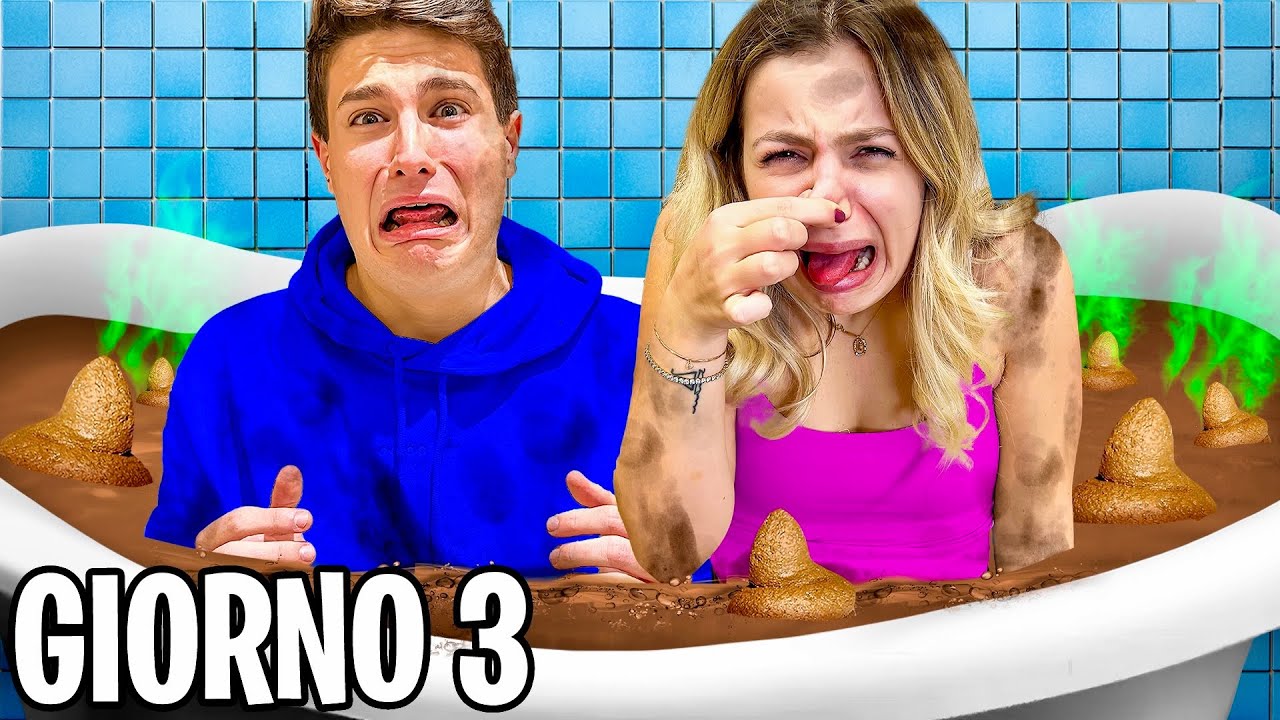 L’ULTIMO CHE ESCE DALLA VASCA PIENA DI CACCA VINCE 1000€!💩 - YouTube