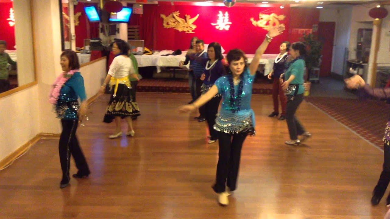 ALOHA Hawaiian Line Dance By Yvonne Pan - YouTube