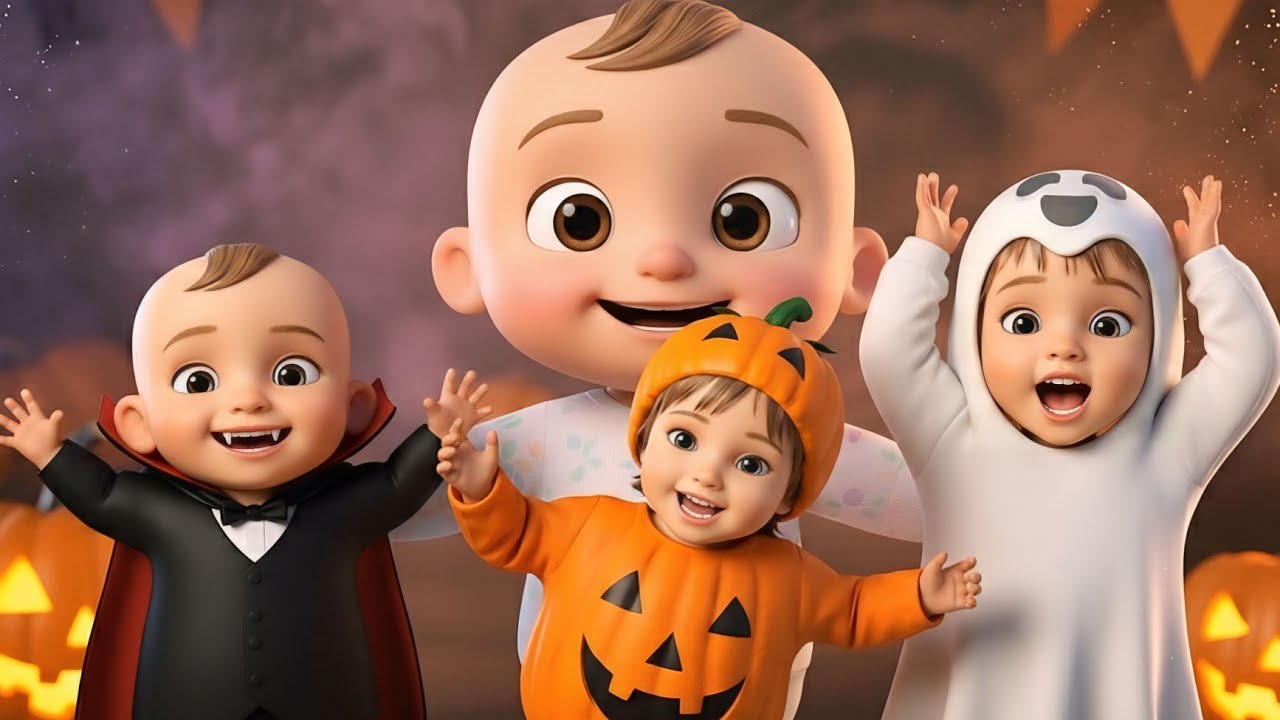 The Pumpkin Wiggle Giggle 🎃 | Fun Halloween Song & Dance for Kids ...