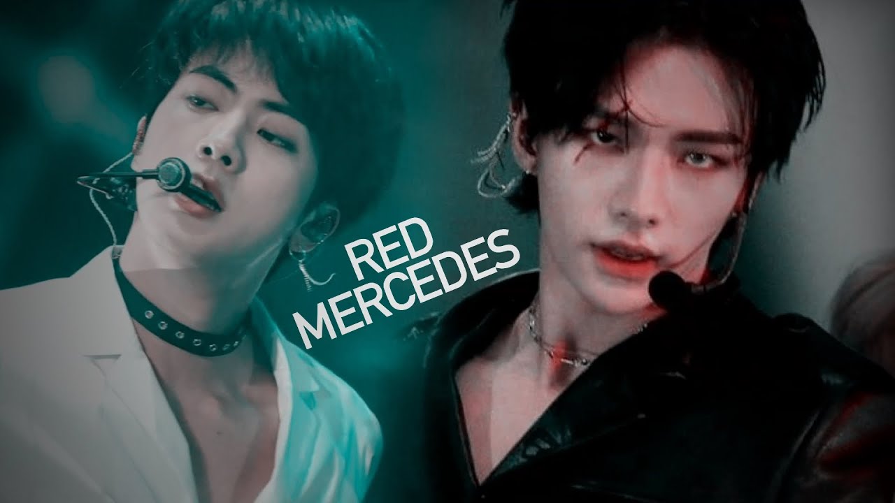 Hyunjin & Jin RED MERCEDES || [SKZ BTS FMV] - YouTube Music