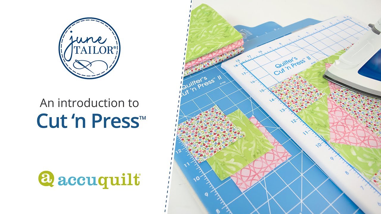 How to Use the June Tailor Cut ‘n Press II - YouTube