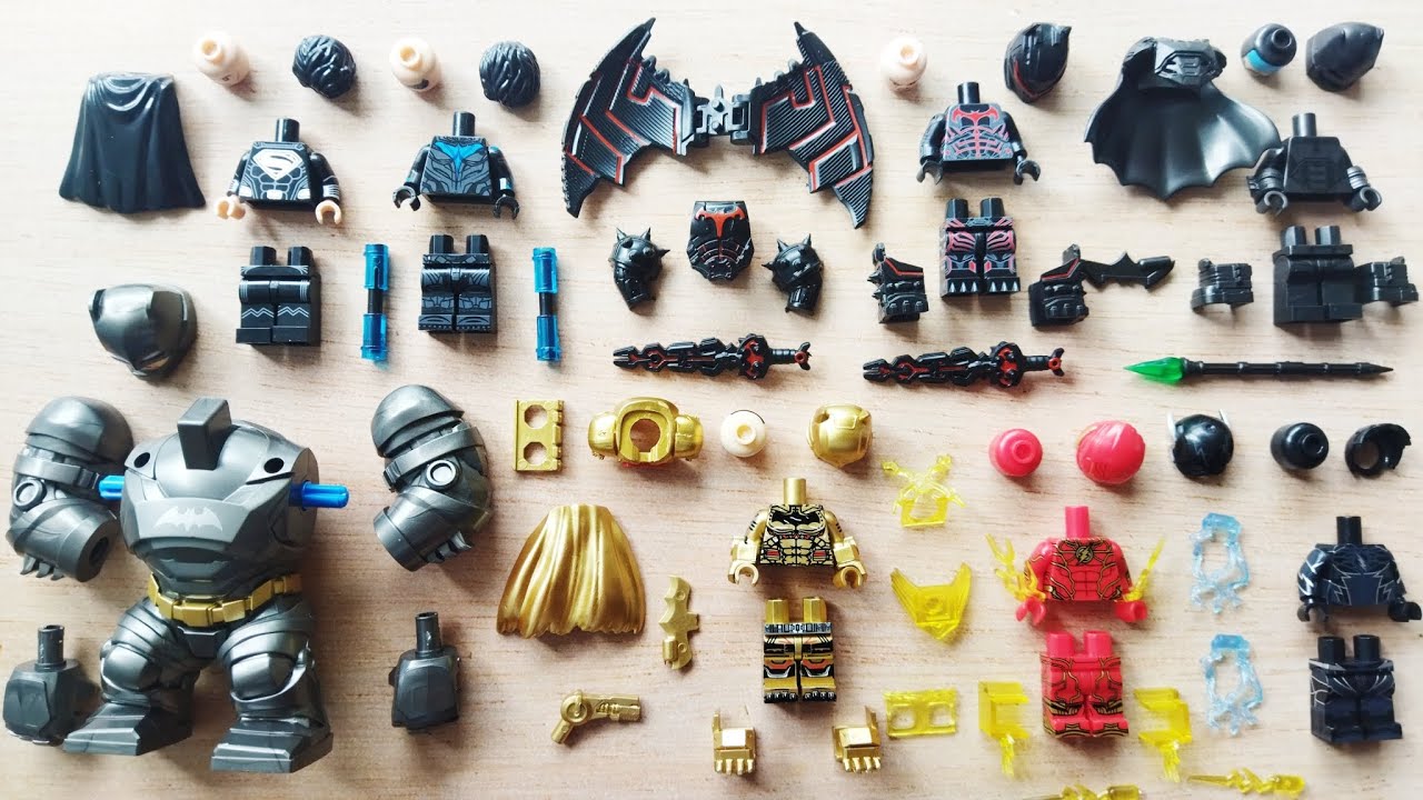 Lego batman vs superman minifigure | hellbat, arkham knight, the flash ...