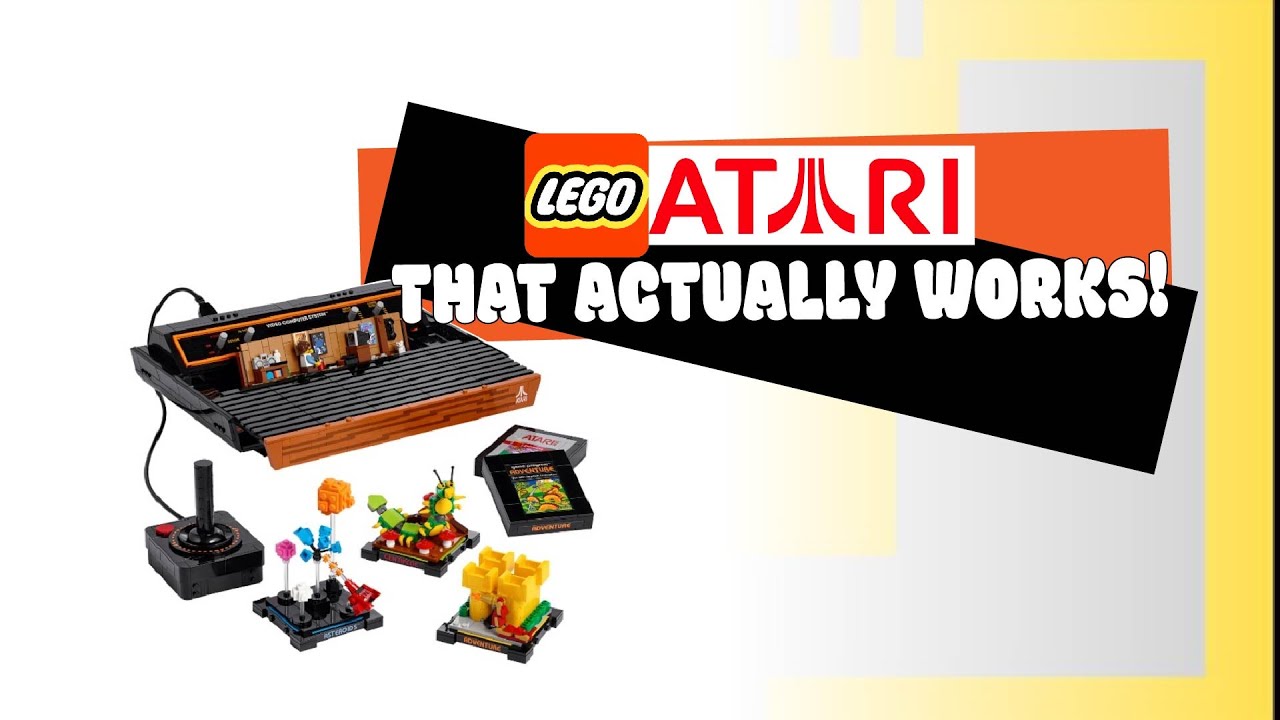 Lego Atari Build that works - YouTube