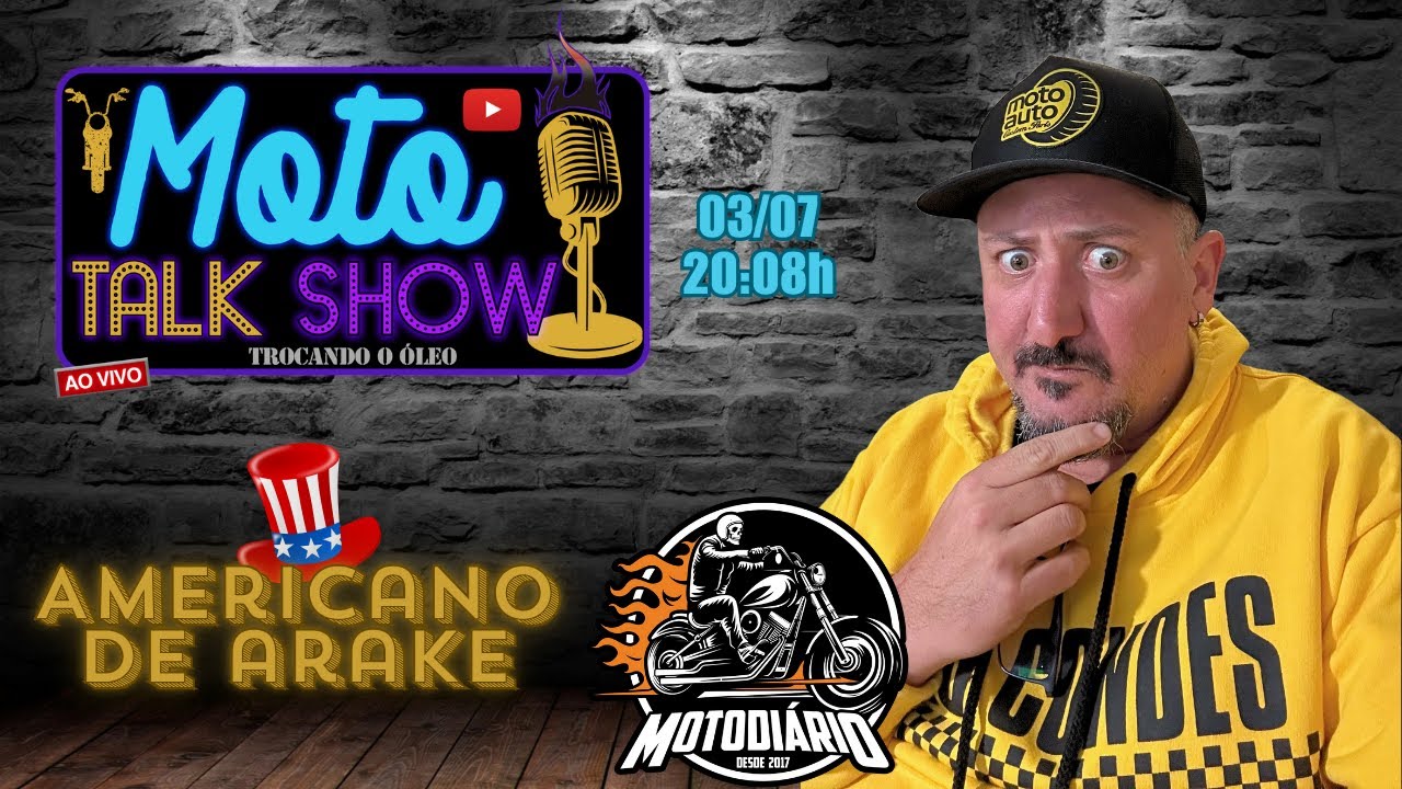 Não vamos falar de moto! Será, Americano de Arake? Tem surpresa hj! - YouTube