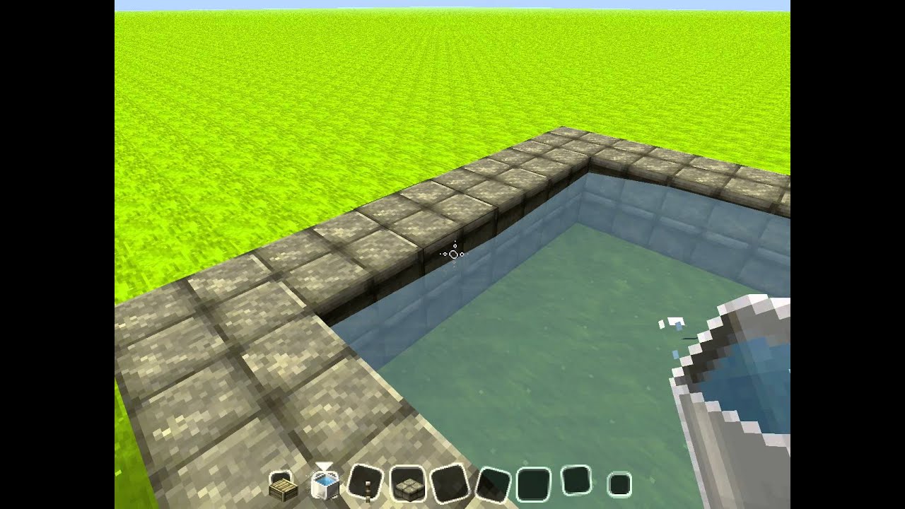 Minecraft Tuto: Faire un jacuzzi HD - YouTube