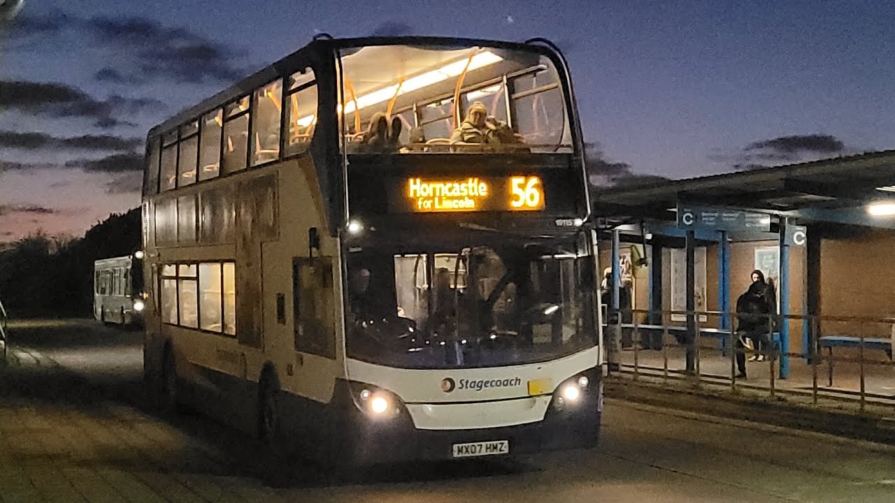 Stagecoach Skegness adl enviro 400 19115 leaving Skegness interchange ...